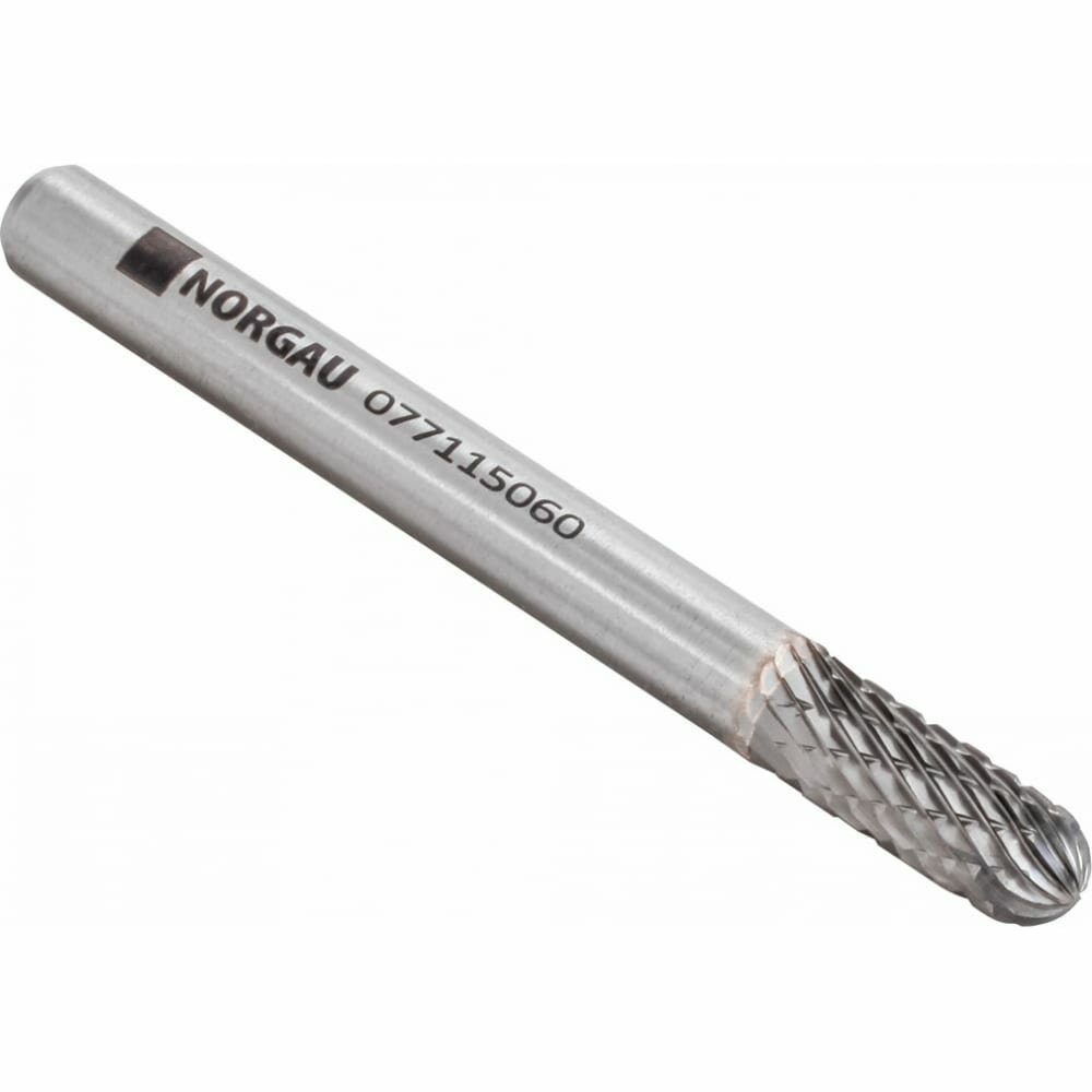Борфреза твердосплавная форма C (6x16 мм; хвостовик 6 мм) NORGAU 077115060, из нержавеющей стали