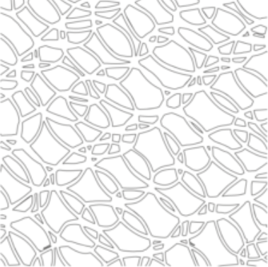 Teamprof Plex Net, гибкая сетка ПВХ декоративная, зелёная