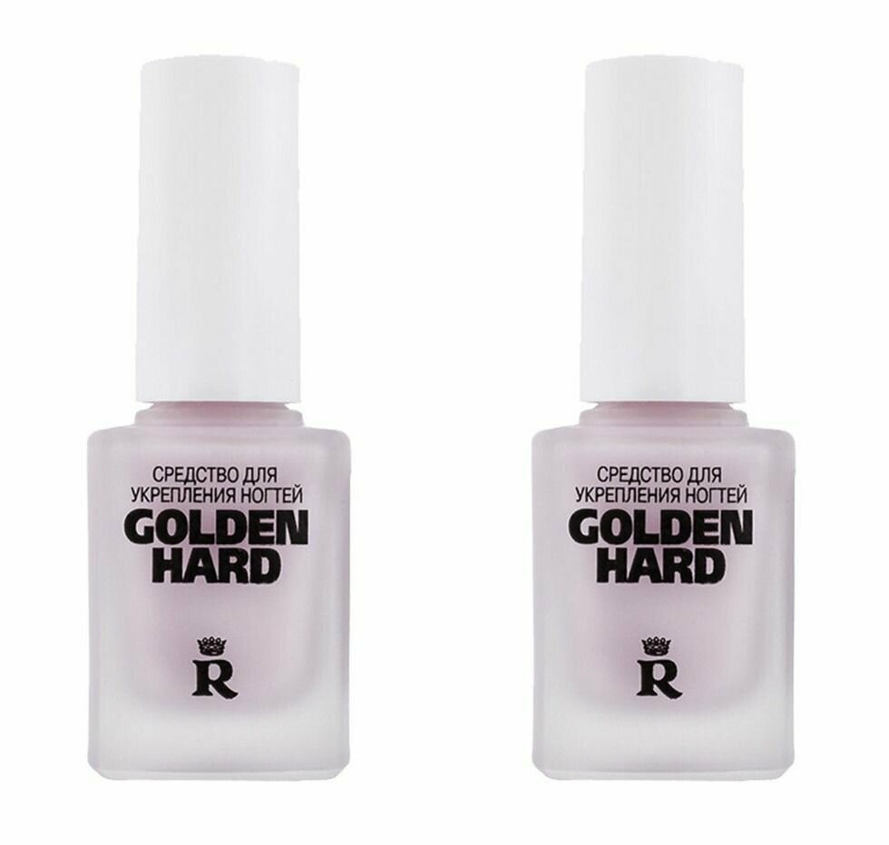 Relouis средство для ногтей укрепитель GOLDEN HARD - 2 штуки