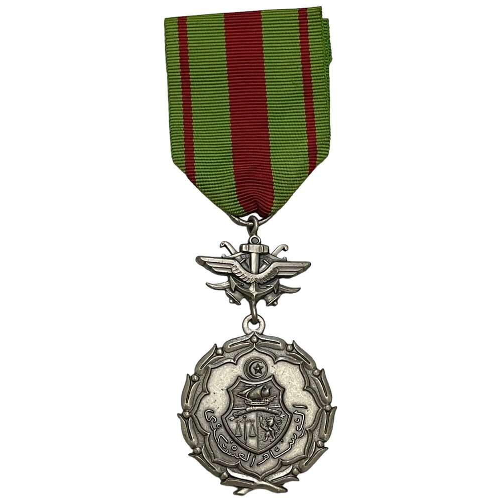 Тунис, медаль "За военные заслуги" 1971-1990 гг.