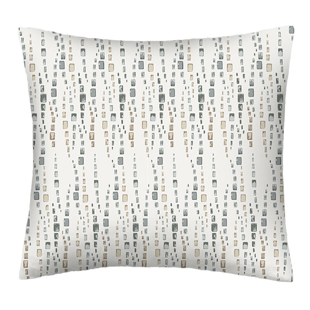 Наволочка 70х70 тенсель серо-бежевая Mona Liza Fred (2 шт.)