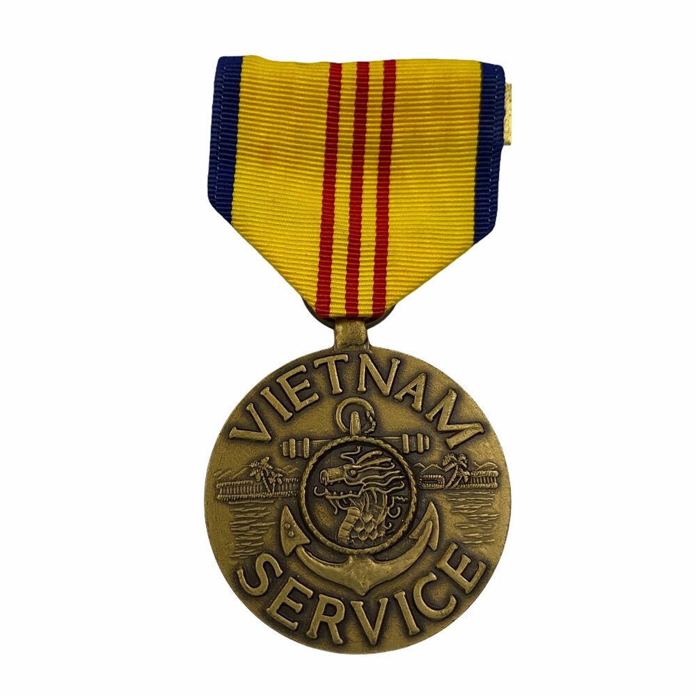 США, медаль "За службу в торговом флоте в водах Вьетнама в период с 04.07.1965 г. по 15.08.1973 г."