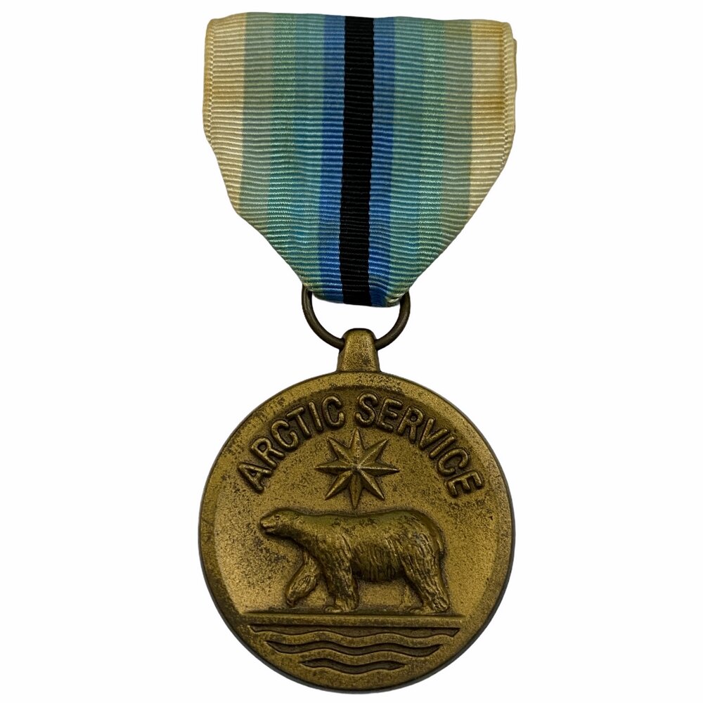 США, медаль "За службу в Арктике в составе корпуса береговой охраны" 1976-1980 гг.
