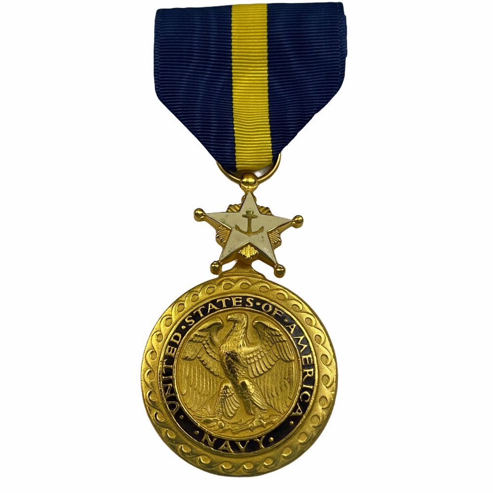 США, медаль "За выдающиеся заслуги на службе в ВМФ" 1919-1980 гг.