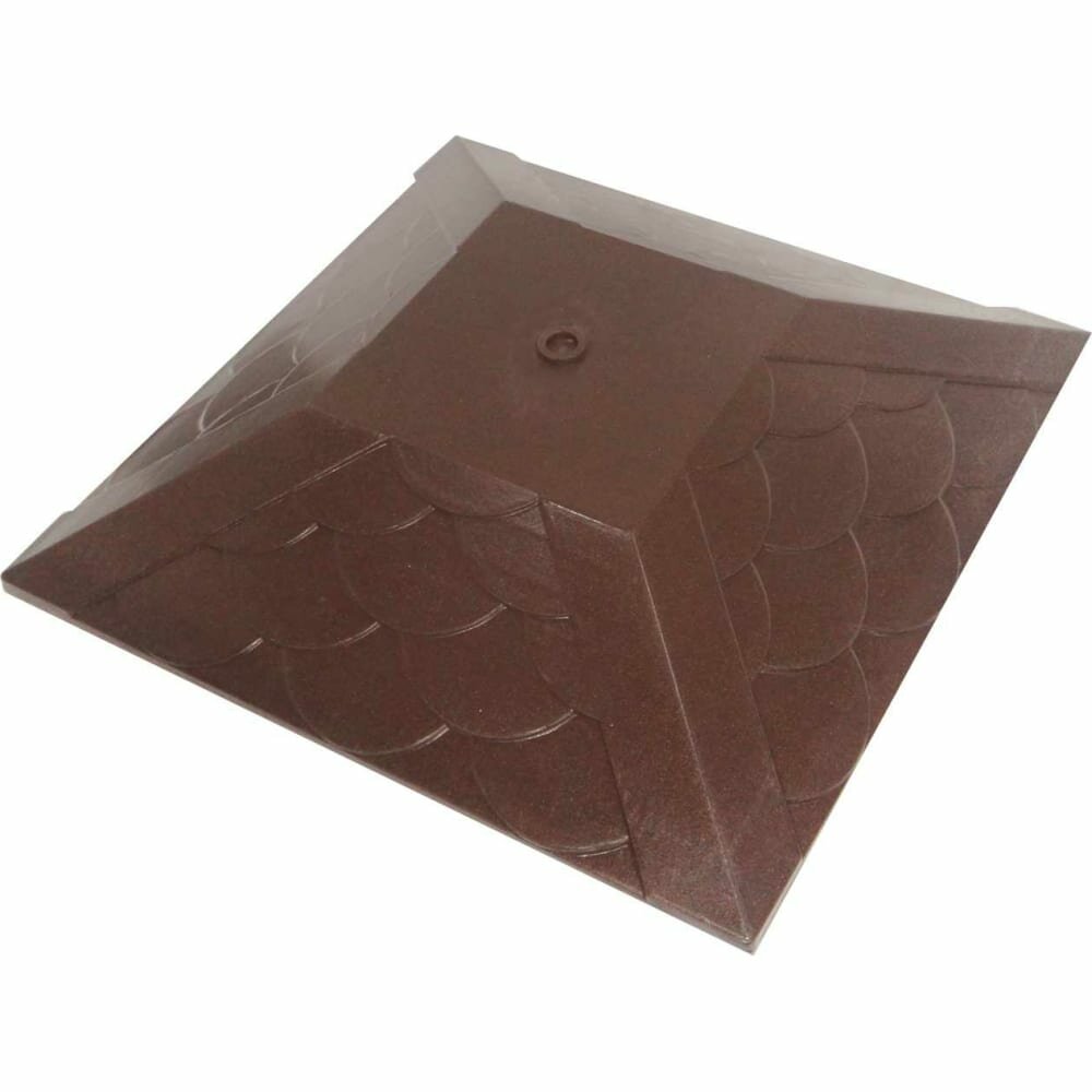 Колпак на столб забора под фонарь ООО ТК "титан" Тетто Элит Чешуя