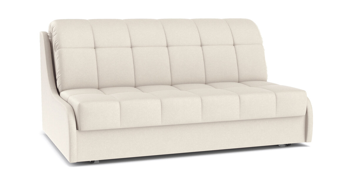 Прямой диван кровать Цвет Диванов Дели NEXT 21 155 171 раскладной, ортопедический матрас, велюр, металлокаркас