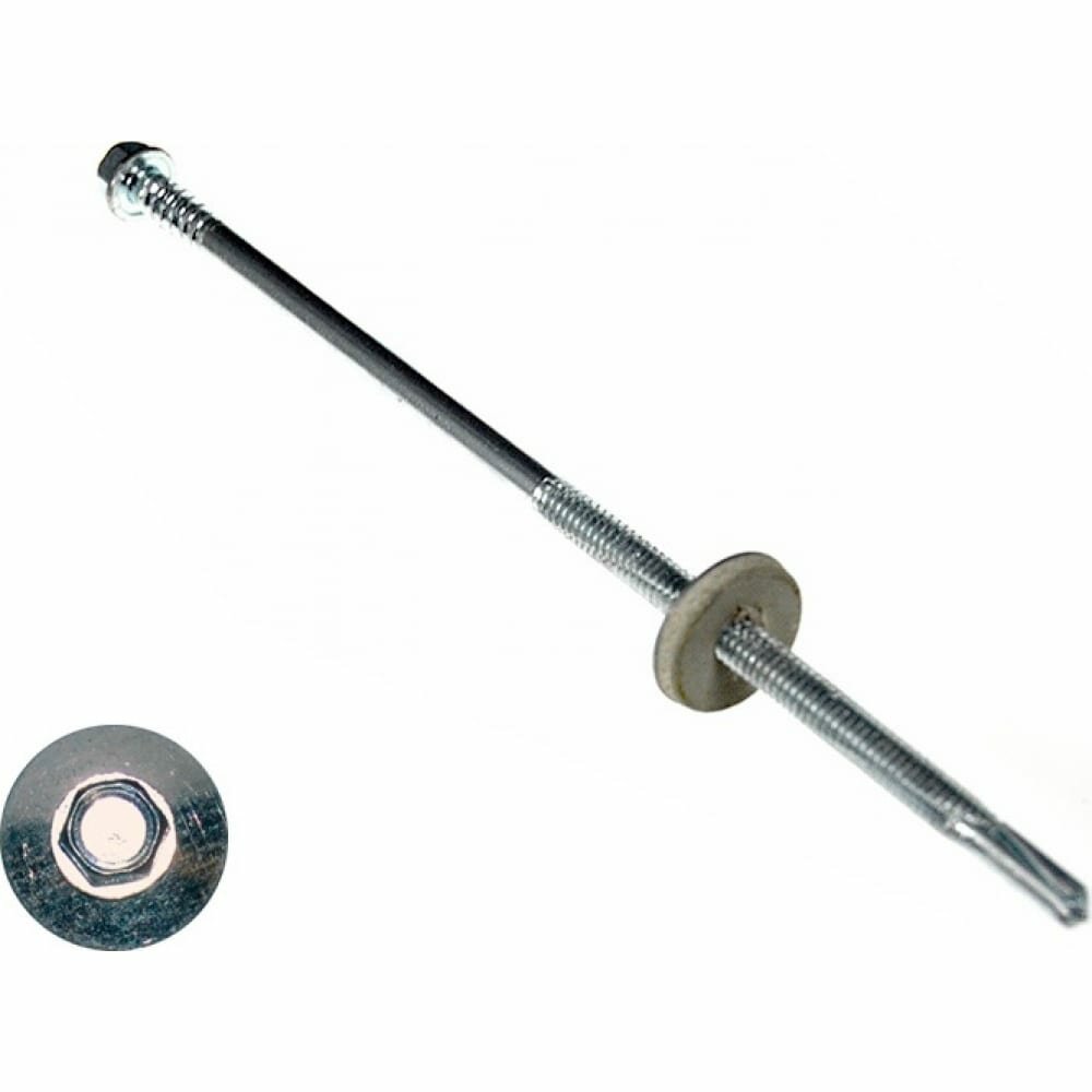 Саморез для сэндвич-панелей креп-комп 6,3/5,5х175 500 шт.