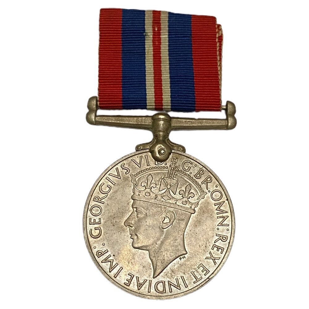 Великобритания, военная медаль 1939-1945 (J.Souter) 1945-1950 гг.