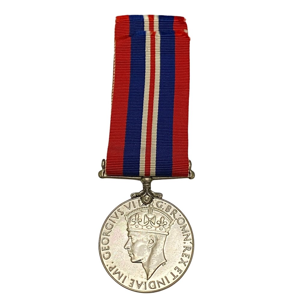 Великобритания, военная медаль 1939-1945 (L.S.Frankel) 1945-1950 гг.