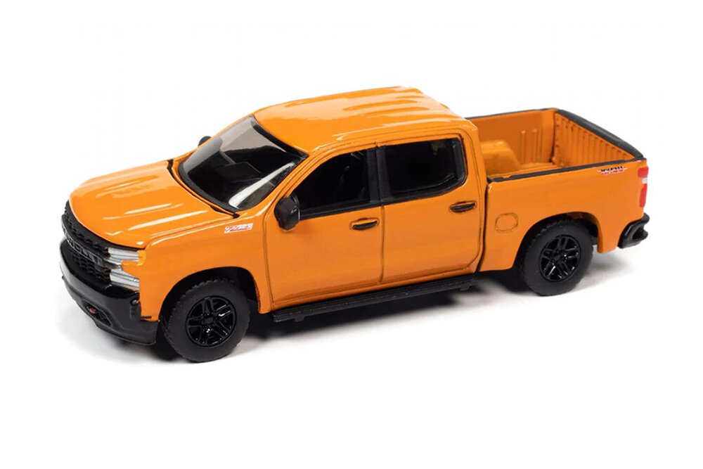 Chevrolet 2020 silverado Z71 lt trail boss orange / шевроле 2020 silverado Z71 lt trail boss оранжевый (длина модели 6-10 см)