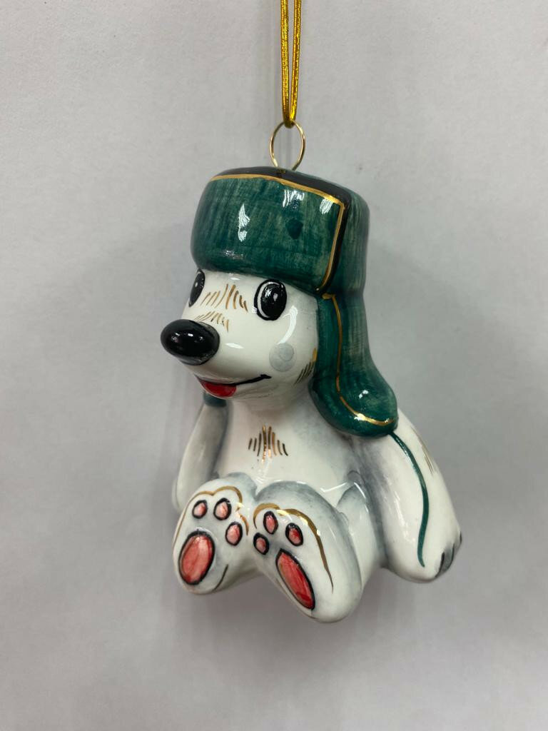 Игрушка на елку Умка, фарфор