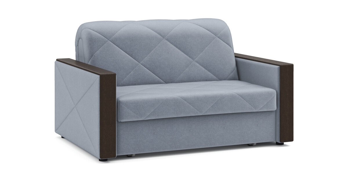 Прямой диван Цвет Диванов Токио NEXT 21 140 174 прямой Серо-синий