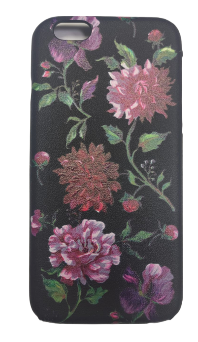 Чехол клип-чехол для iPhone 6/6S антрацит кожа черный