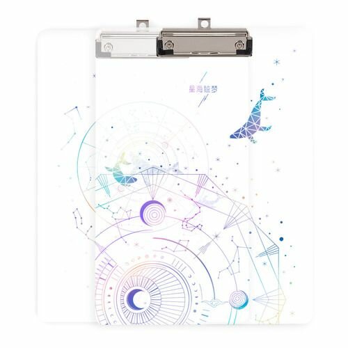 Папка-планшет Deli 72603, A4, полипропилен, ассорти