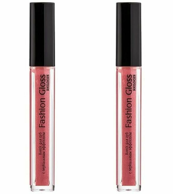 Relouis Блеск для губ, Fashion Gloss, №15 Огни Нью-Йорка, 2 шт.