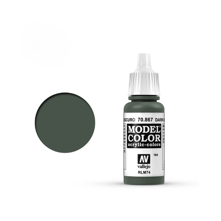 Аксессуар для Warhammer Vallejo Краска Model Color Серо-синий темный 867 (Model Color: Dark Blue Grey 70.867)