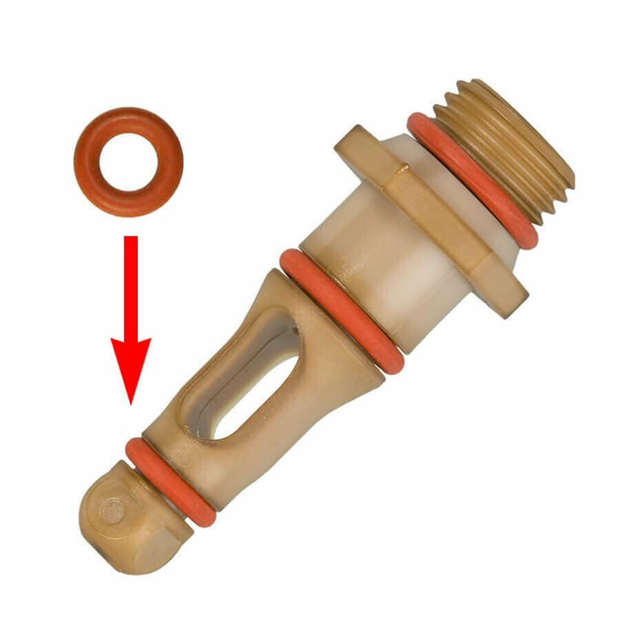 Уплотнитель 9x5x2мм штуцера для кофемашины Philips, Saeco, Gaggia NM01057