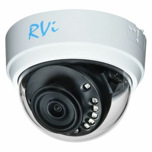 Камера видеонаблюдения аналоговая RVi 1ACD200, 1080p, 2.8 мм, белый