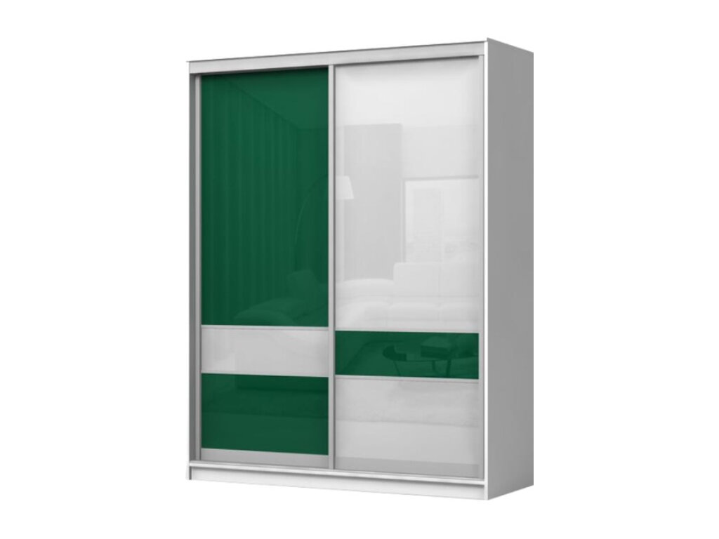 Шкаф-купе Боско-4 для одежды двухдверный 180*250*50