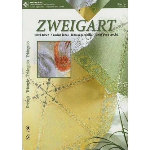 Брошюра Zweigart Идеи для вязания крючком. Треугольники. № 101/150
