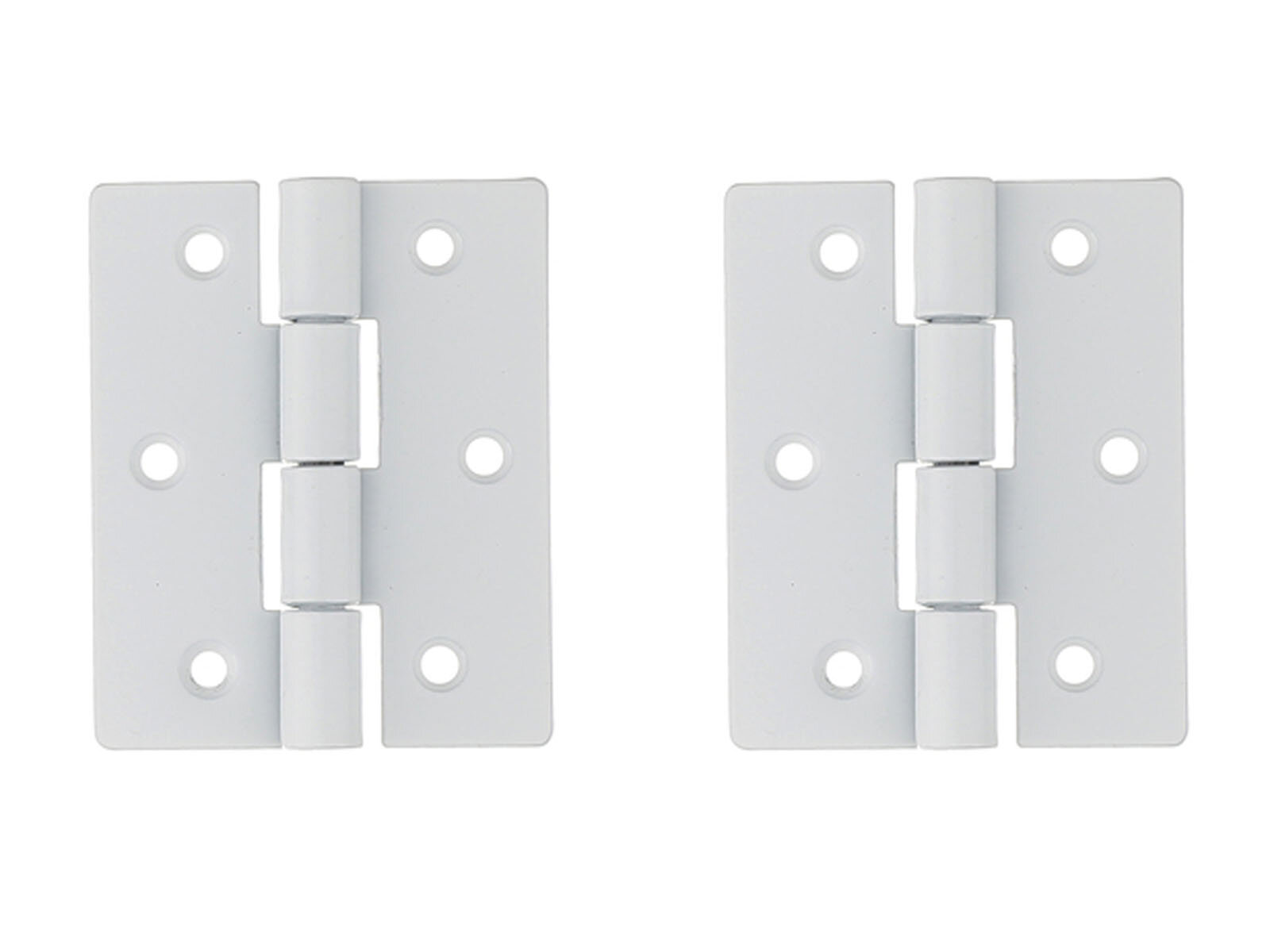 Петля ПН 1 универсальная неразъемная 60х40 мм белая (4 шт.)