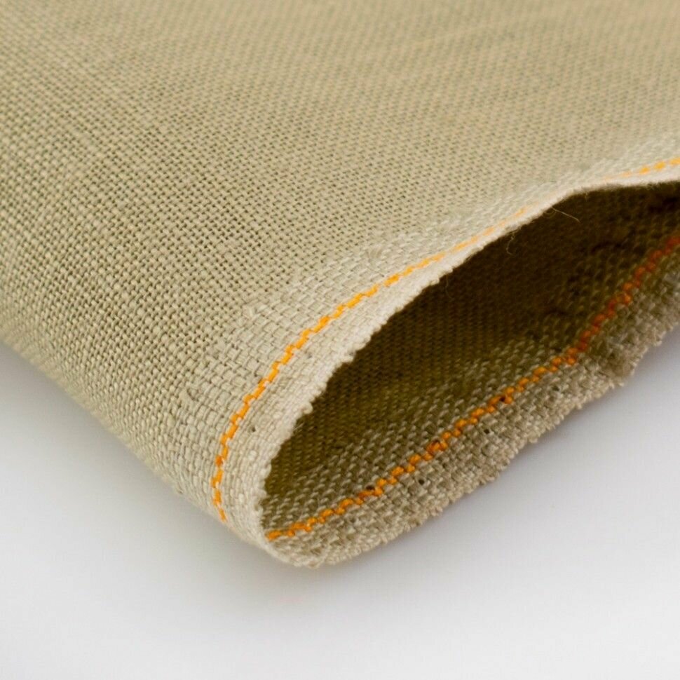 Канва Zweigart Edinburgh 35 ct. 35х25 см. (цвет-323 хаки)