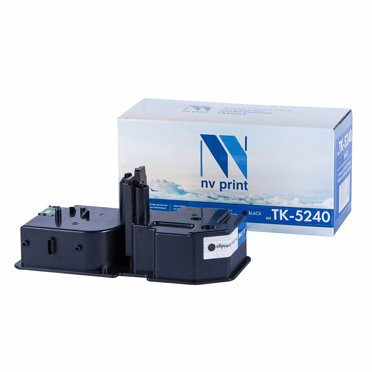 Картридж для принтера NV Print NV-TK-5240 Black, для Kyocera Ecosys P5026cdn/P5026cdw/M5526cdn/M5526cdw, совместимый