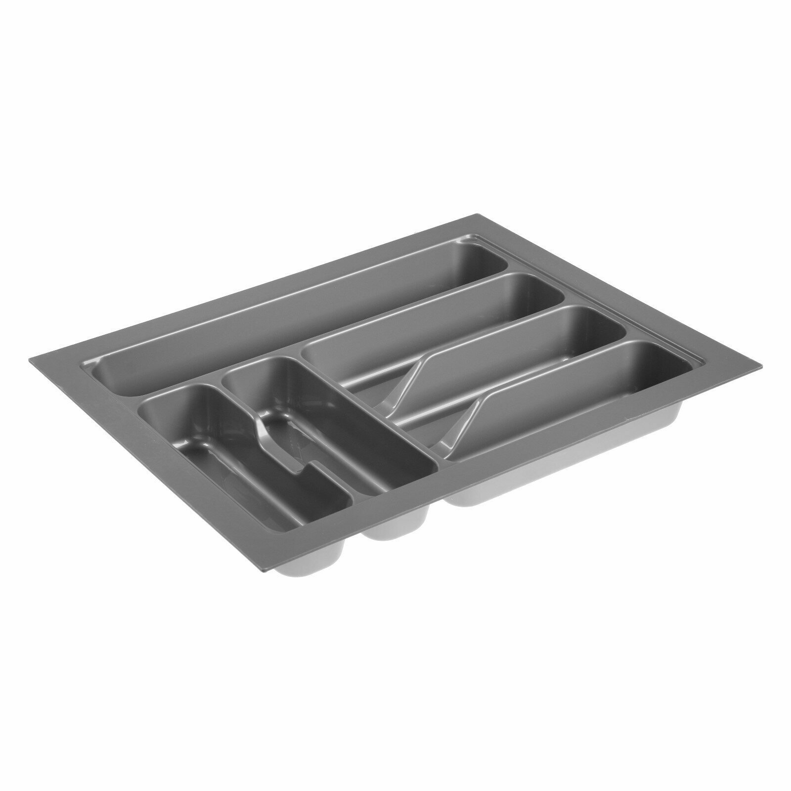 Лоток для столовых приборов CAPPIO, в ящик, 390×485 мм, блок-константа, цвет серый