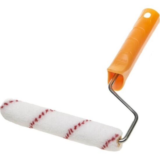 Мини-валик Stayer Master "VELOUR" малярный в сборе, ворс 4мм, бюгель 6мм, 15х110мм, 03-0501-11_z01