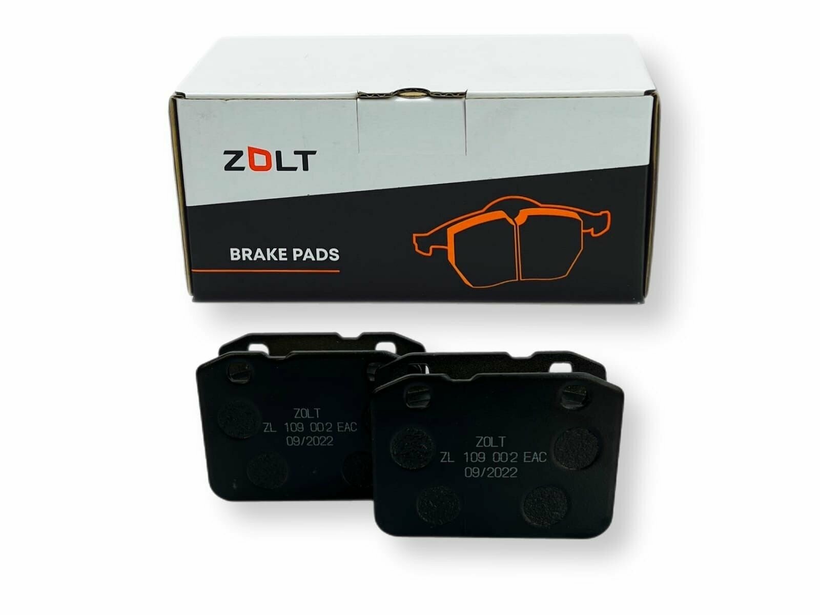 Колодка тормозная передняя ВАЗ 2101-2107 (к-т 4шт) ZOLT арт. ZL 109 002