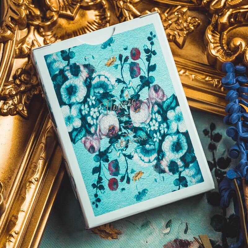 Игральные карты Cezanne - Flowers Rococo — фото 1
