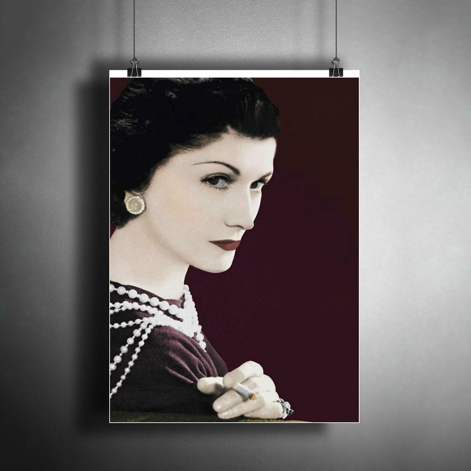 Постер для интерьера: Коко Шанель / A3 (297x420 мм)