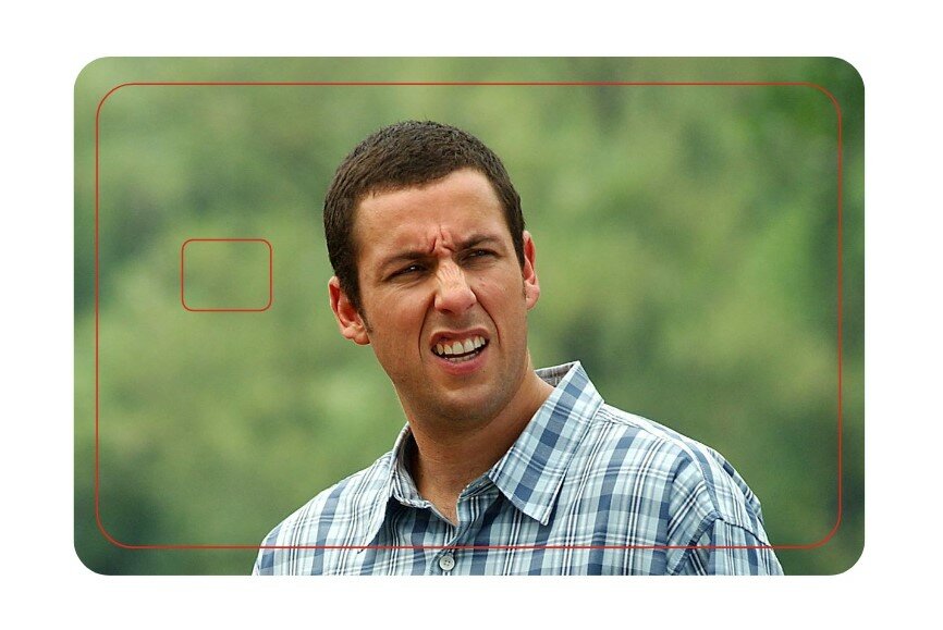 Наклейка на банковскую карту, стикер на карту, маленький чип, мемы, приколы, комиксы, стильная наклейка мемы