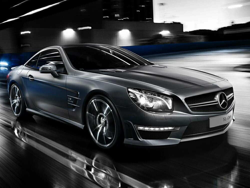Плакат, постер Mercedes, Мерседес на бумаге, размер 42х60см