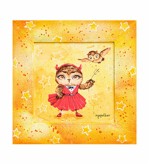 Жикле в расписной раме В каждой девушке есть изюминка 16х16 SZ-151 113-503595