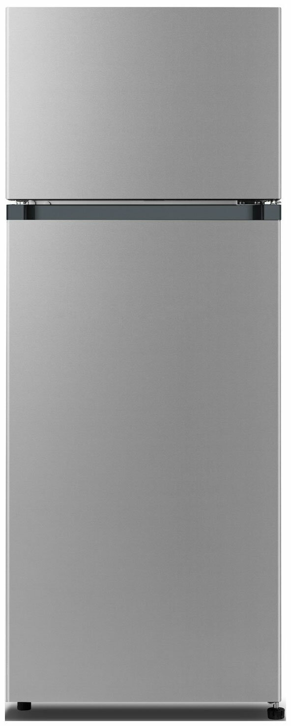 Двухкамерный холодильник Kraft KF-DF340S, серебристый