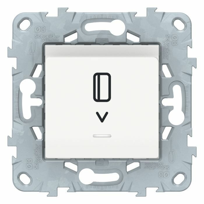 Карточный выключатель (кнопка) Schneider Electric NU528318, 10 А