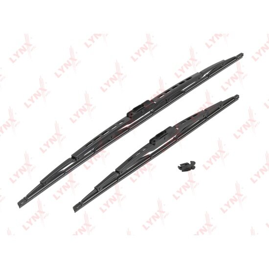 Щетка стеклоочистителя Lynxauto 600/450 мм, каркасная, комплект 2 шт, 6045LR