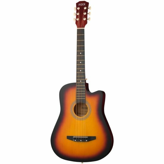 Акустическая гитара Foix , санберст, 38C-M-3TS