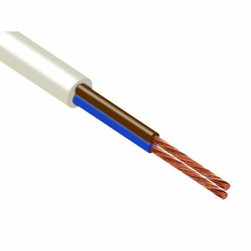 Провод ПВСнг(А)-LS 2х0,75 белый (100м/бухта) ПромЭл 13431210, 1477751