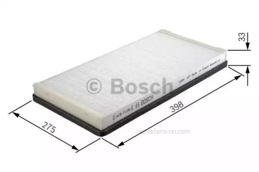 BOSCH 1987432482 Фильтр салонный угольный ROVER (MG ROVER GROUP LTD) Rover 75 / Rover 75 Tourer >99