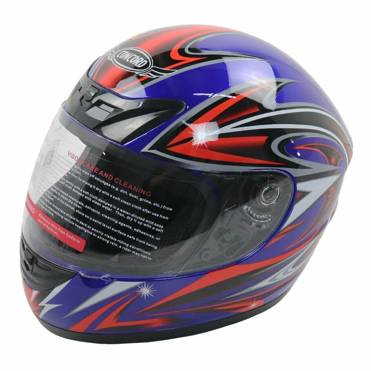 Шлем CONCORD XZF07 синий "S" (интеграл)