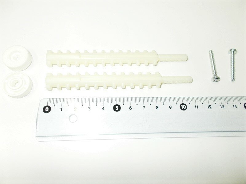 Комплект резьбовых стержней фиксации кнопки VIEGA инсталяции