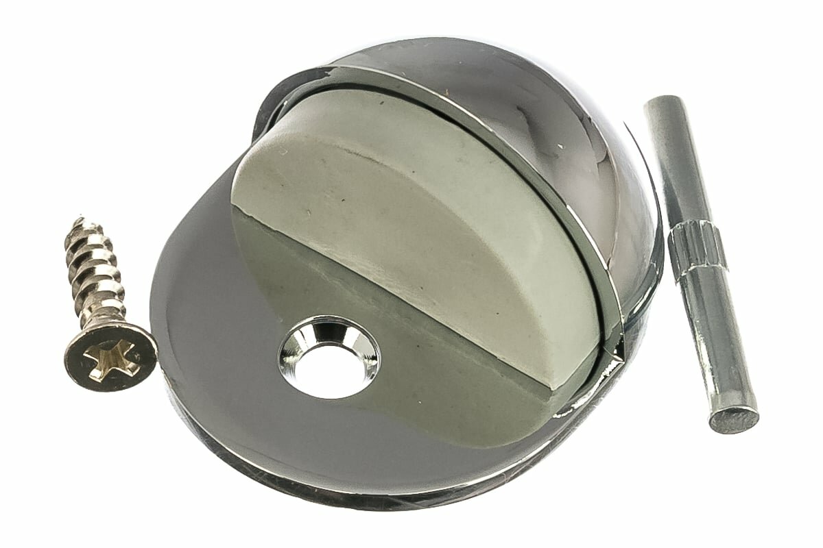 Apecs DS-0002-CR 6526 дверной упор для межкомнатной двери, хромированное покрытие