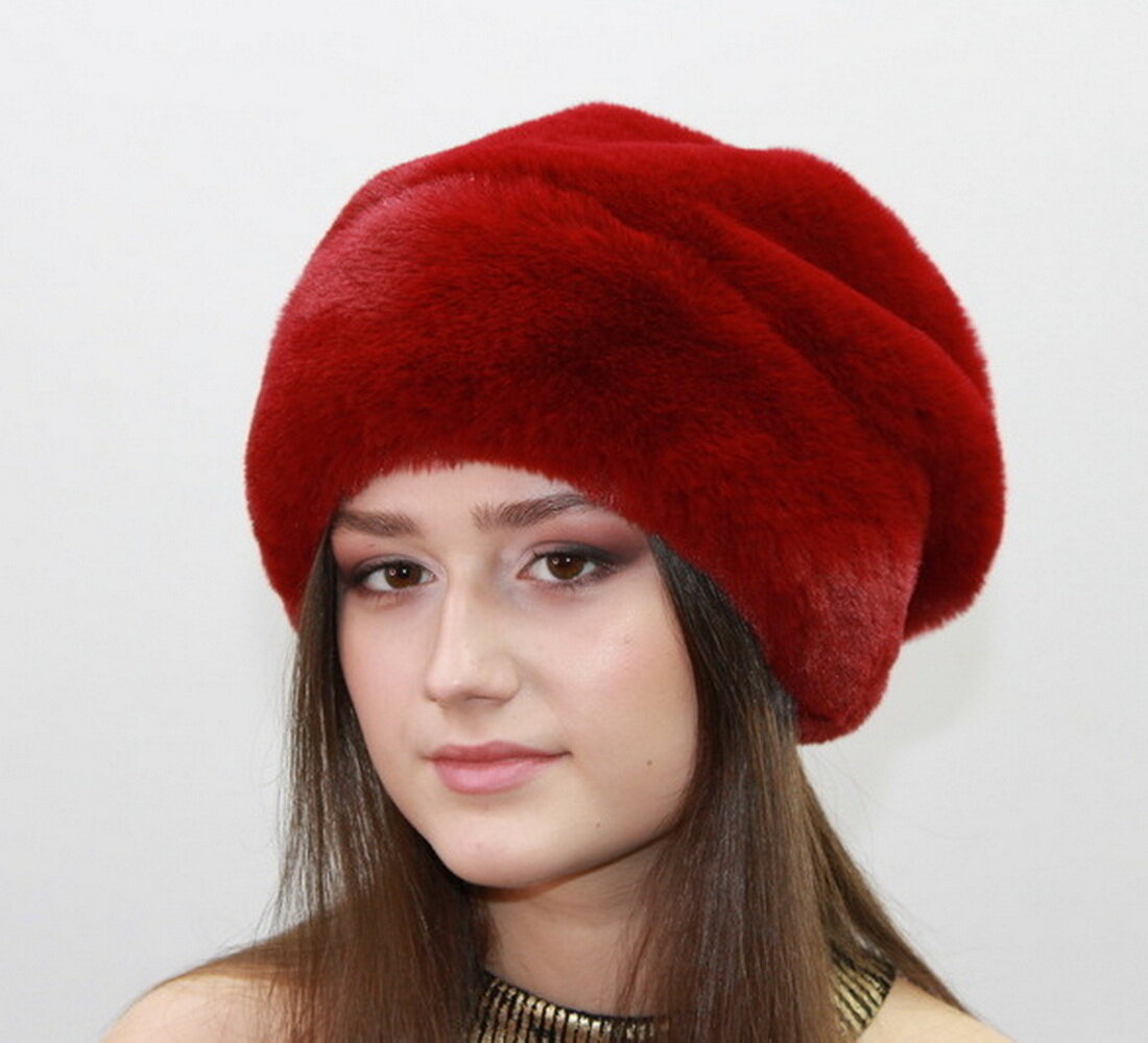 Шапка Мария с эко мехом, Бренд Мария для женщин