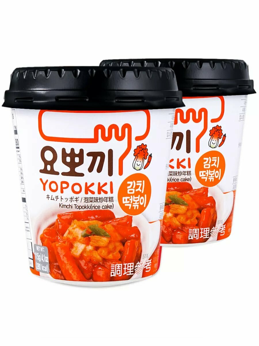 Токпокки в остром соусе Кимчи 115 г * 2 шт