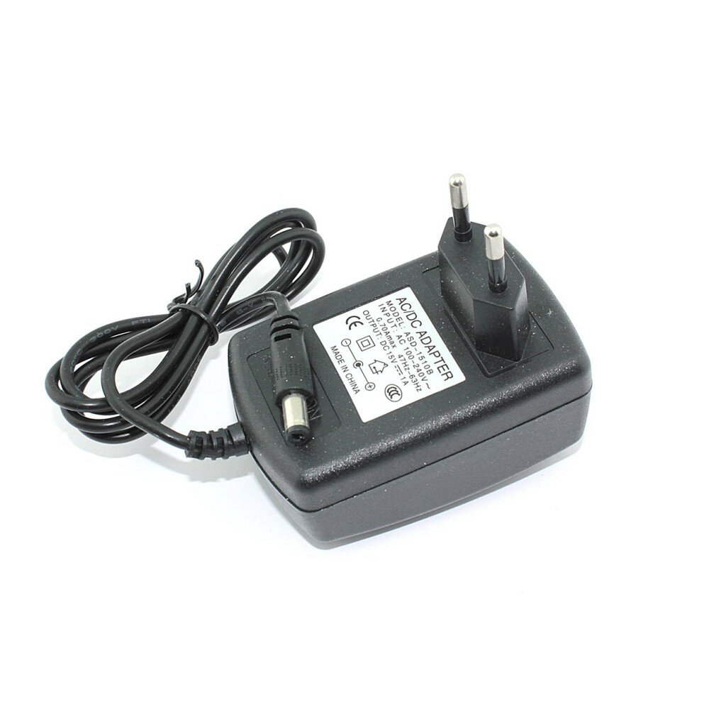 Блок питания 15V 1.2A 18W 4.0x1.7 для Yandex Mini 2 Station Black (Яндекс Алиса)
