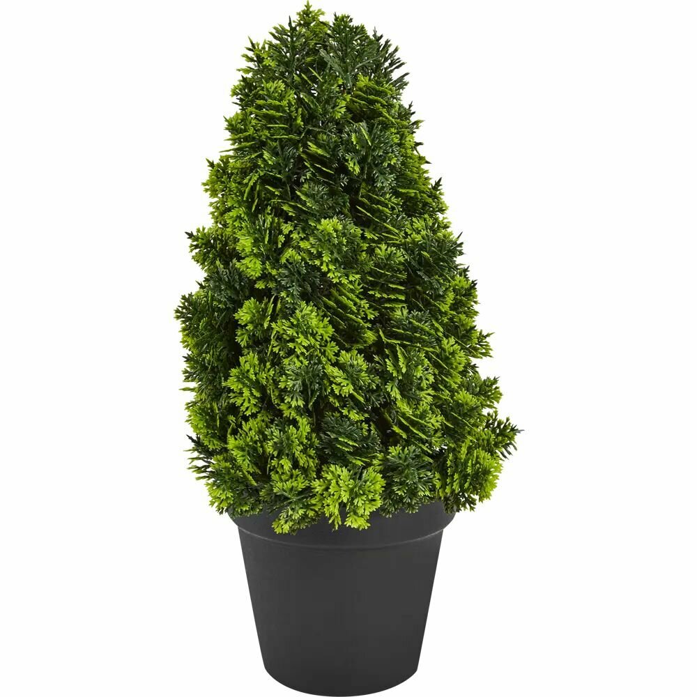 Искусственное растение в горшке Туя смаранг ?12 h31 см