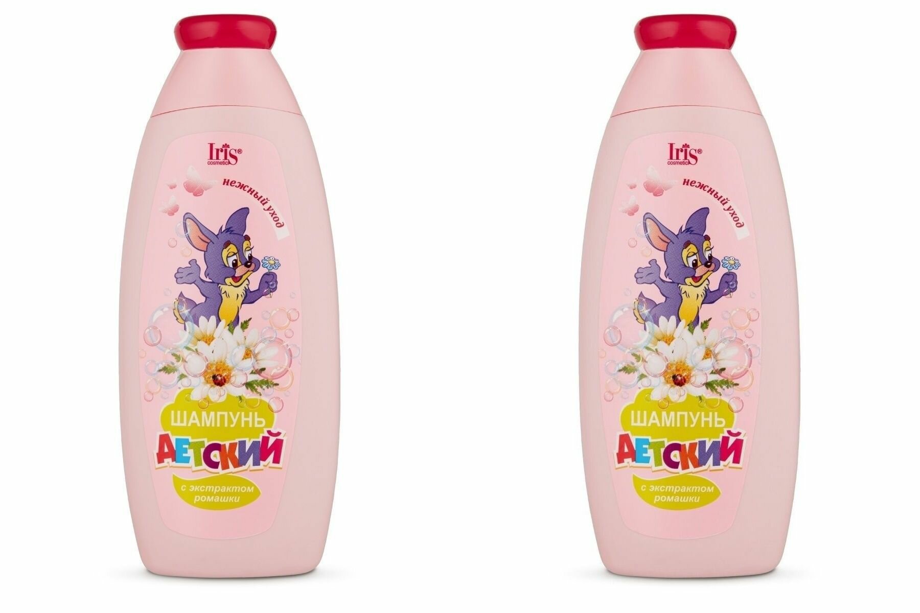 Iris Cosmetic Шампунь Детский, с экстрактом ромашки, 250мл, 2 шт.