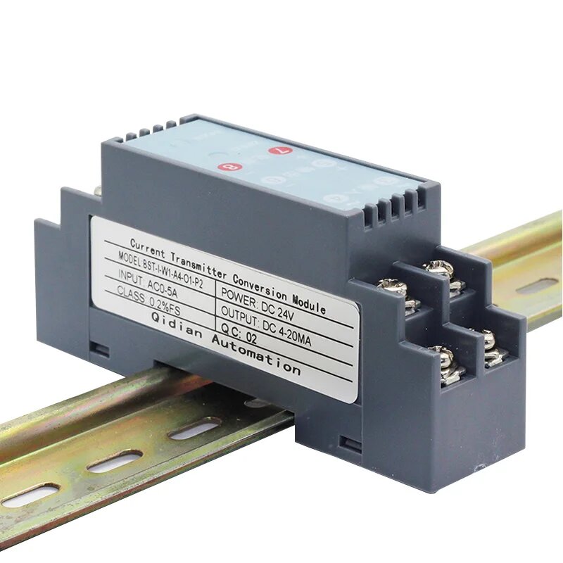 Ah Qidian BST-I Преобразователь тока 0-10А 4-20 мА AC 0-5A, DC24V power supply, DC 0-10V output
